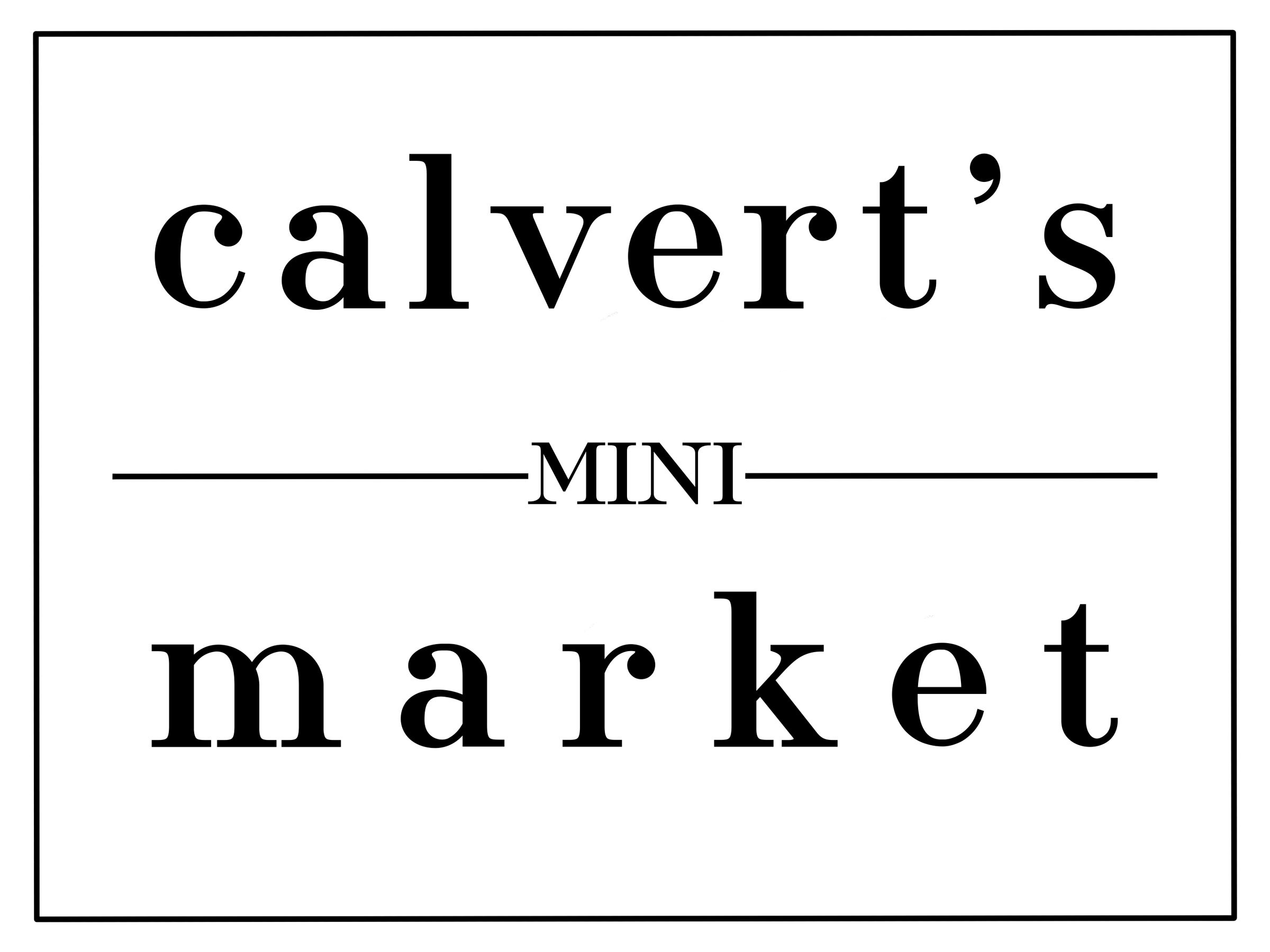 Home | Calvert’s Mini Market co.